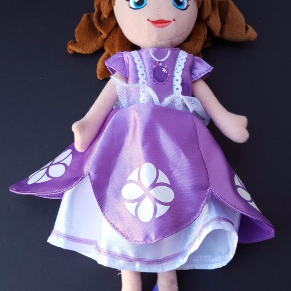 Disney | Toys | Disney Junior Sofia The First Princess Plush Doll Book ...